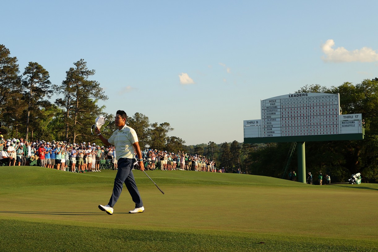 Hideki Matsuyama Wins & Makes History At Masters 2021 Tournament: Photo ...