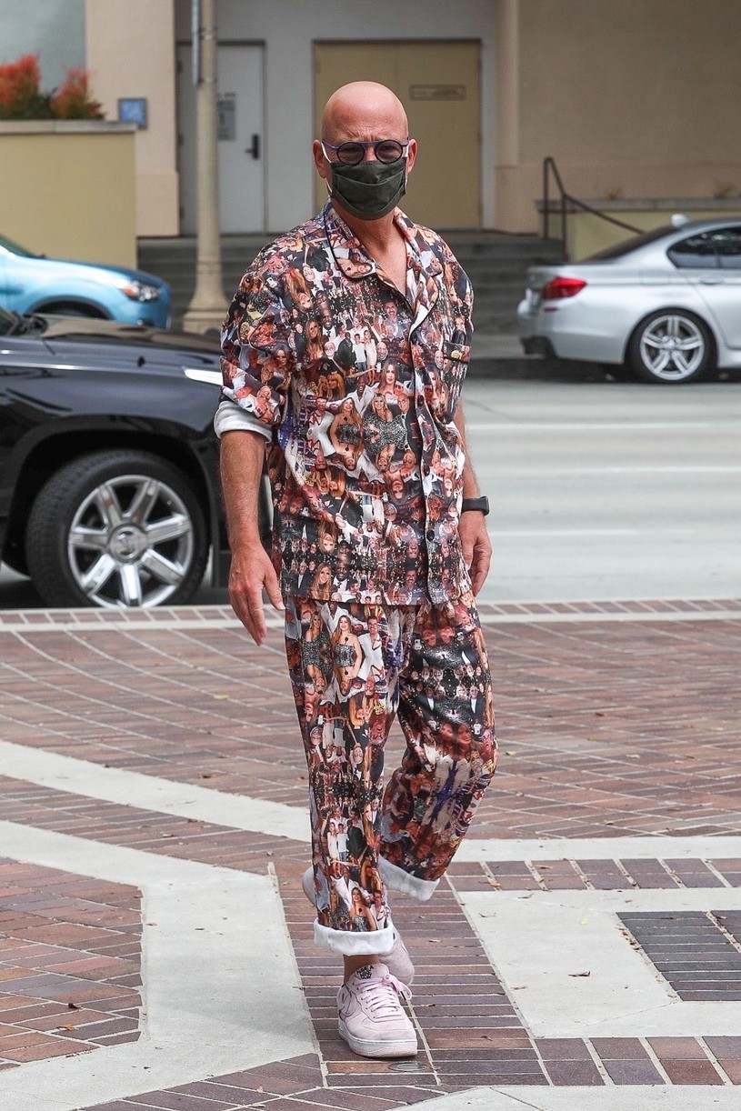 Howie Mandel Wears A Suit Full of Fellow 'AGT' Judges Faces!: Photo ...