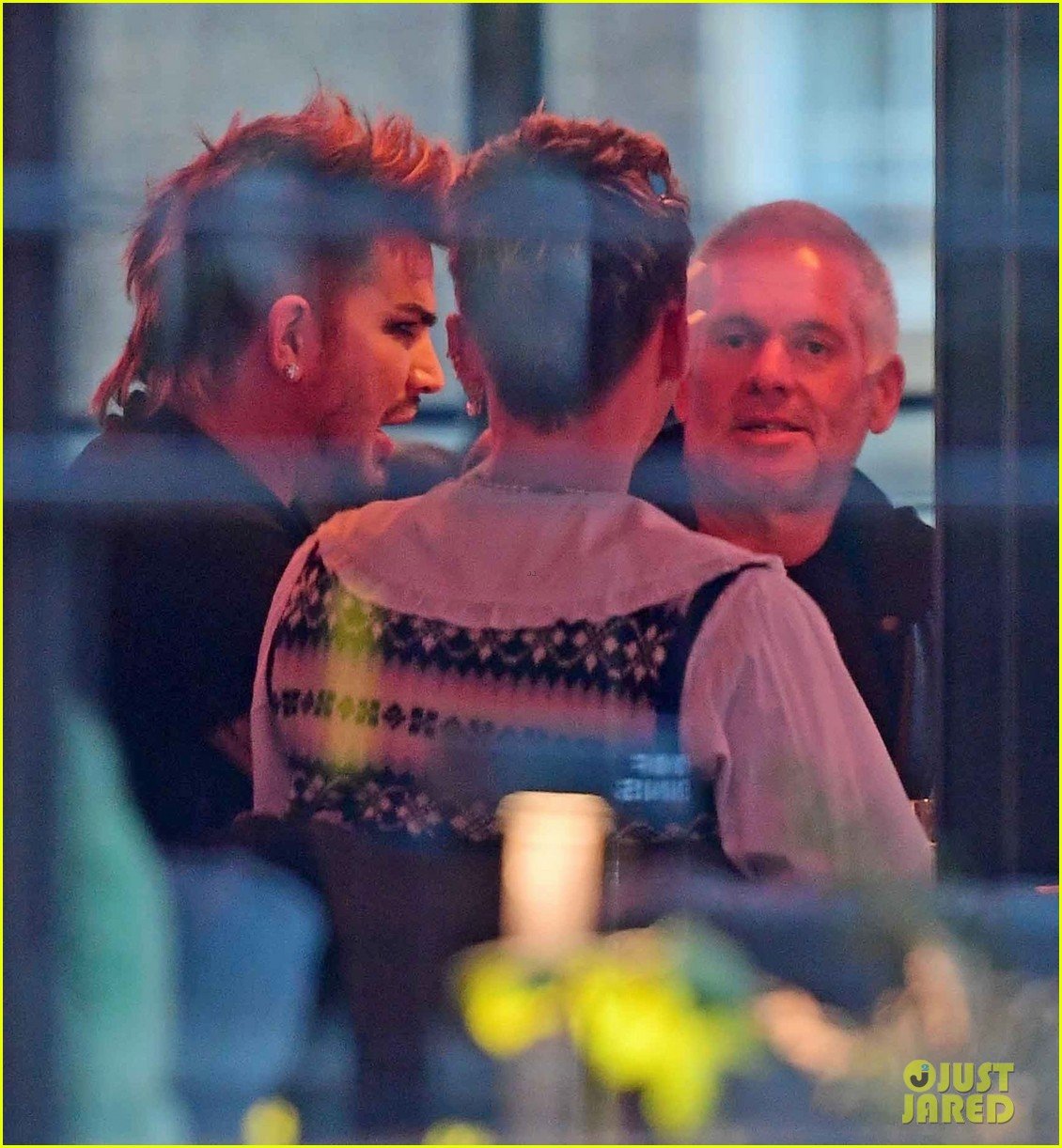 Adam Lambert Makes Rare Appearance with Boyfriend Oliver Gliese ...