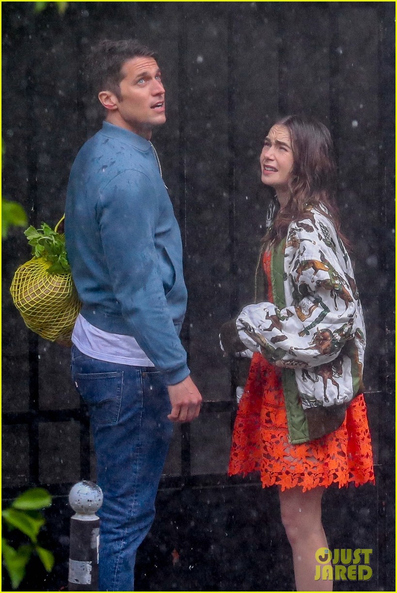 Lucas Bravo is wearing a wig : r/EmilyInParis