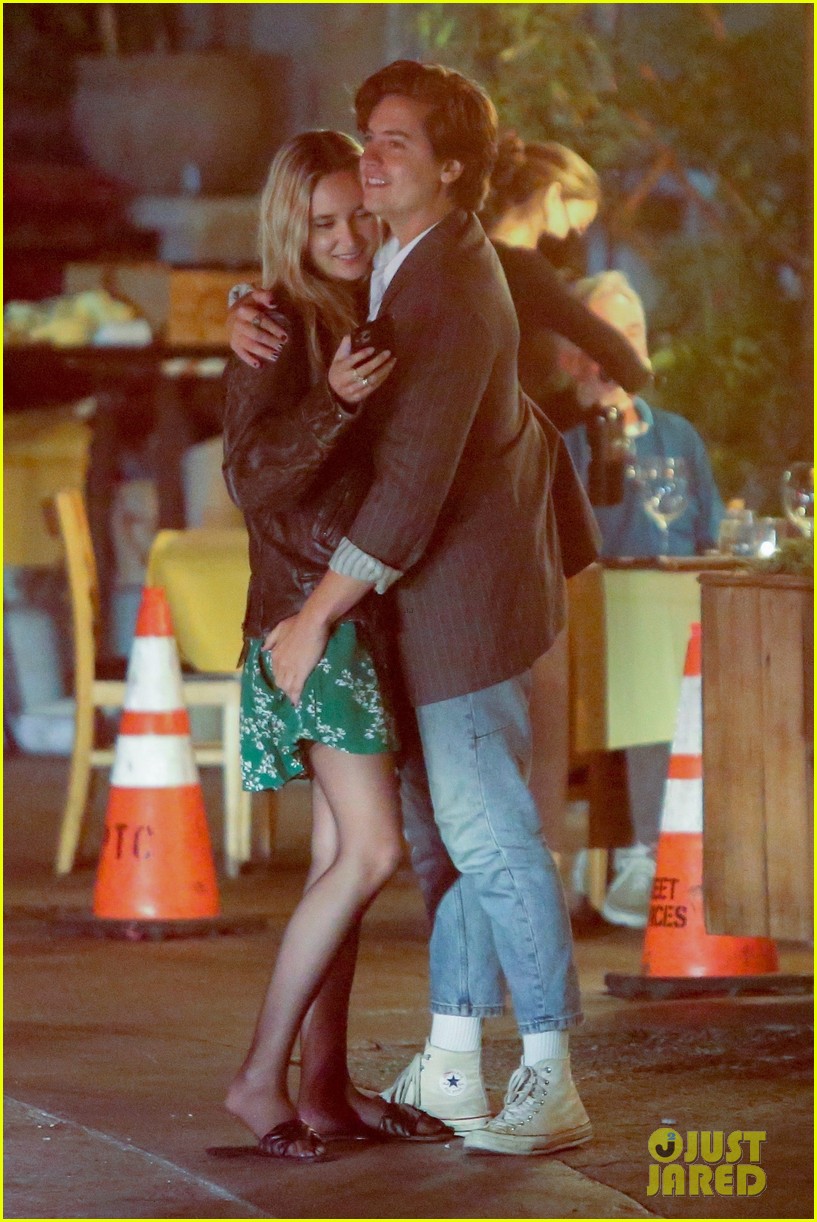 Cole Sprouse Shares Steamy Kiss with Girlfriend Ari Fournier During ...