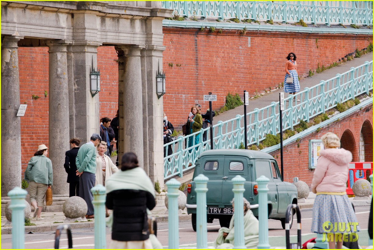 Harry Styles Is All Smiles with Emma Corrin in These Cute 'My Policeman ...
