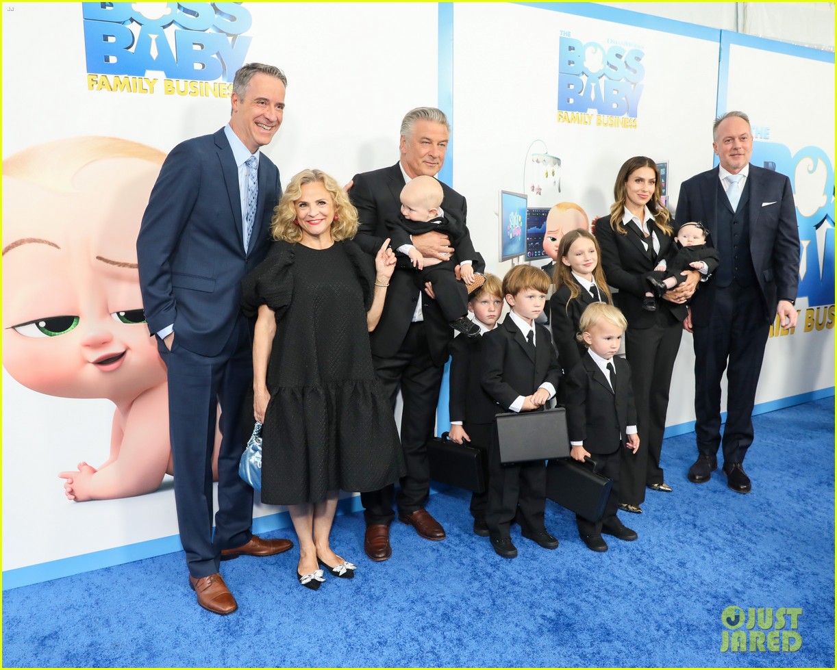 Alec Baldwin Dresses Up His 6 Kids As Boss Babies For 'Boss Baby 2 ...