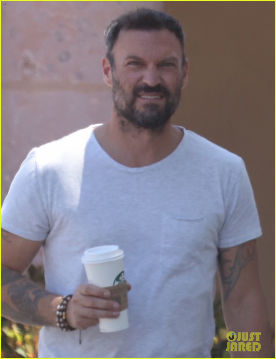 Brian Austin Green & Girlfriend Sharna Burgess Keep Close During ...