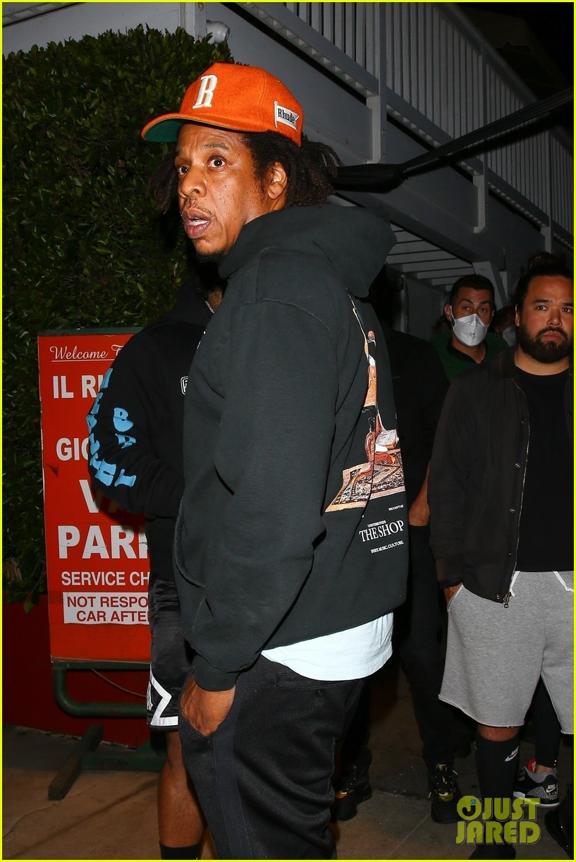 Jay-Z Enjoys a Rare Night Out With Friends in Santa Monica: Photo ...