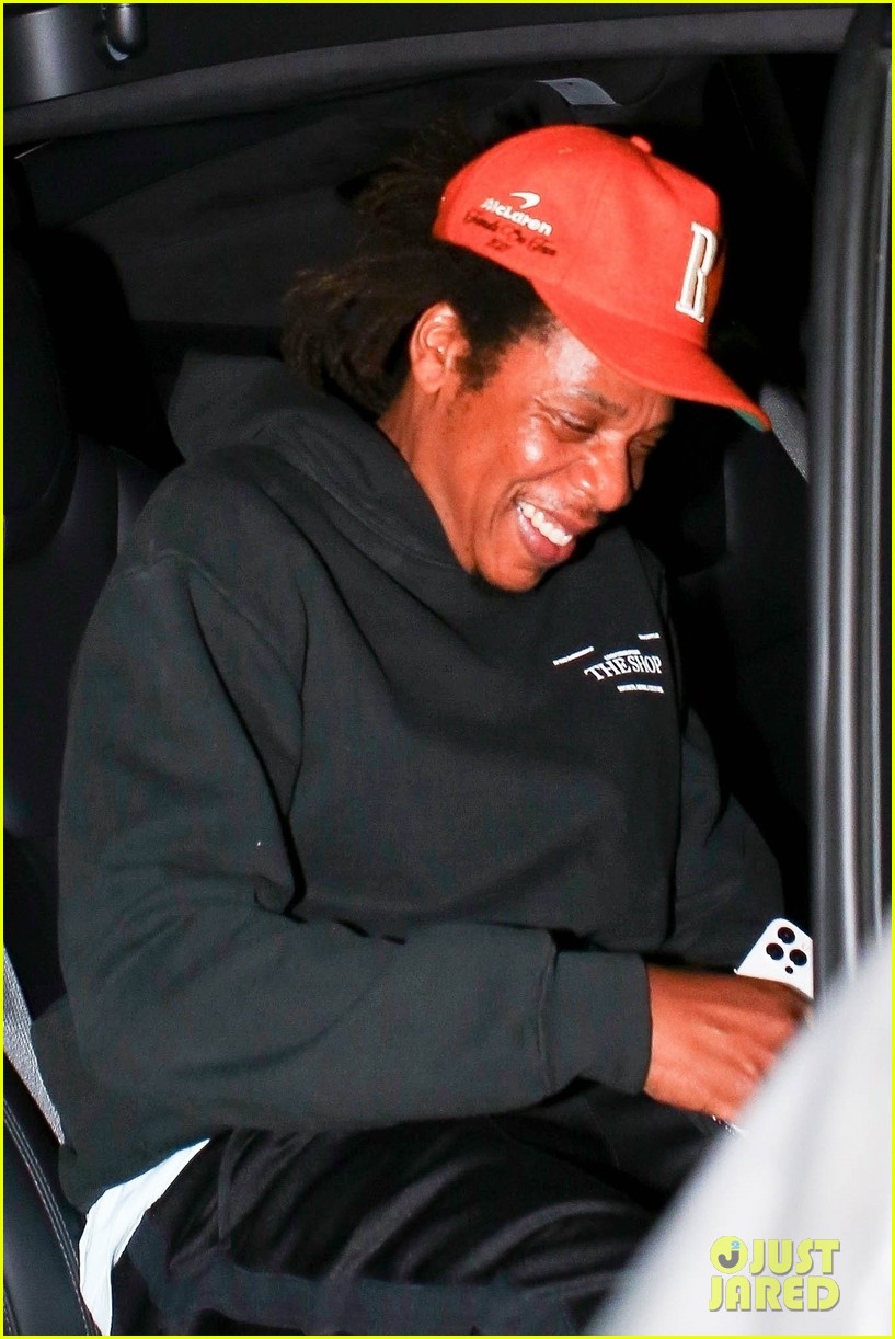Jay-Z Enjoys a Rare Night Out With Friends in Santa Monica: Photo ...
