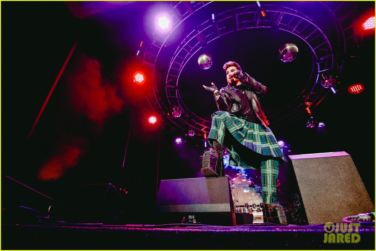 Adam Lambert Rocks the Stage During Pride Concert He Helped Curate ...