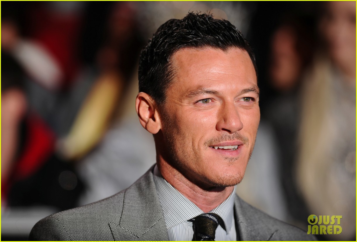 Luke Evans Shows Off His Rainbow Pants in a Shirtless Pride Photo ...