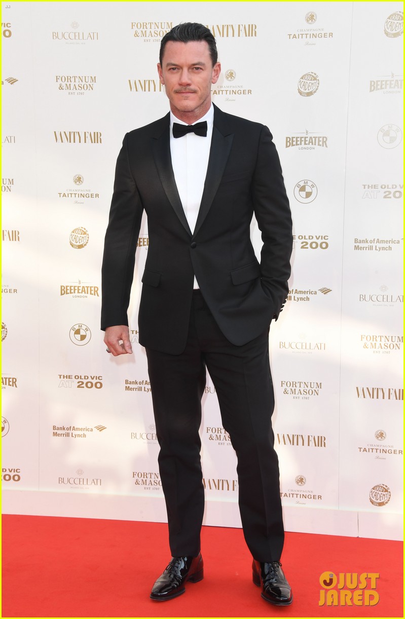 Luke Evans Shows Off His Rainbow Pants in a Shirtless Pride Photo ...