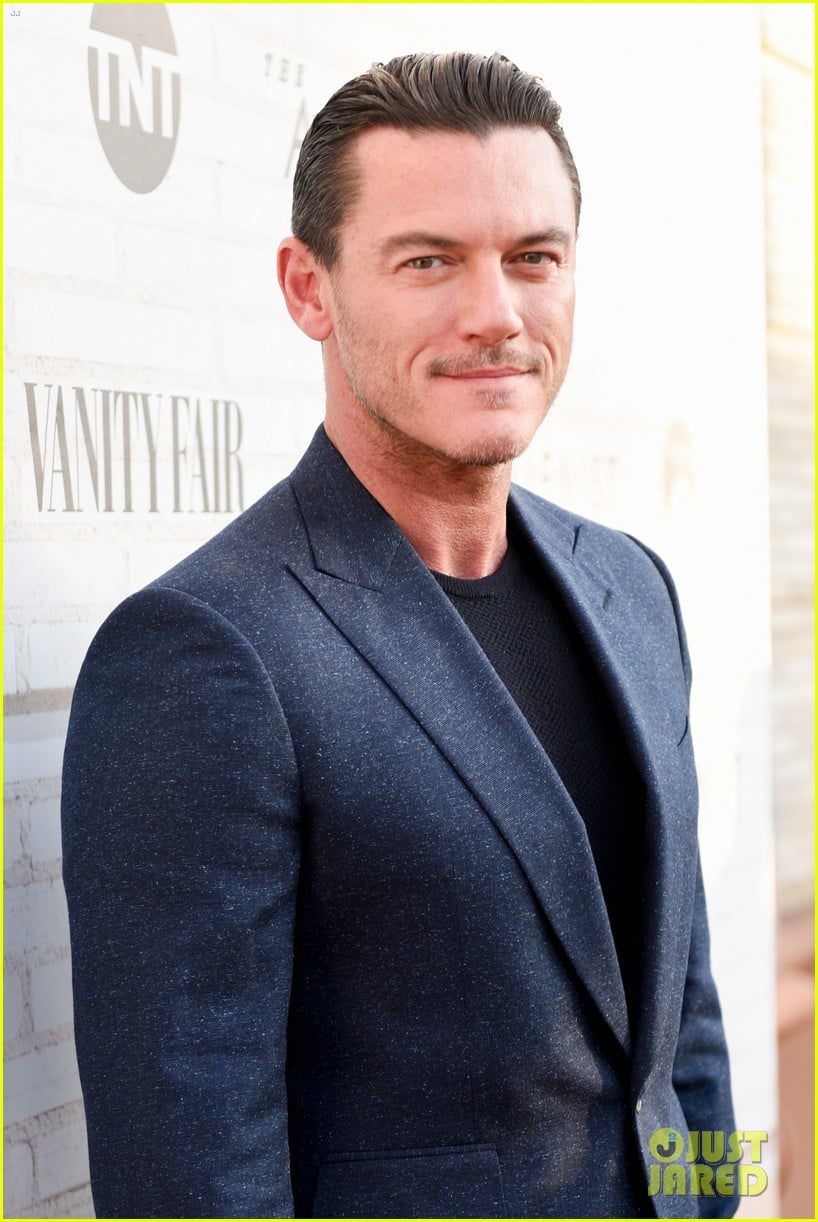 Luke Evans Shows Off His Rainbow Pants in a Shirtless Pride Photo ...