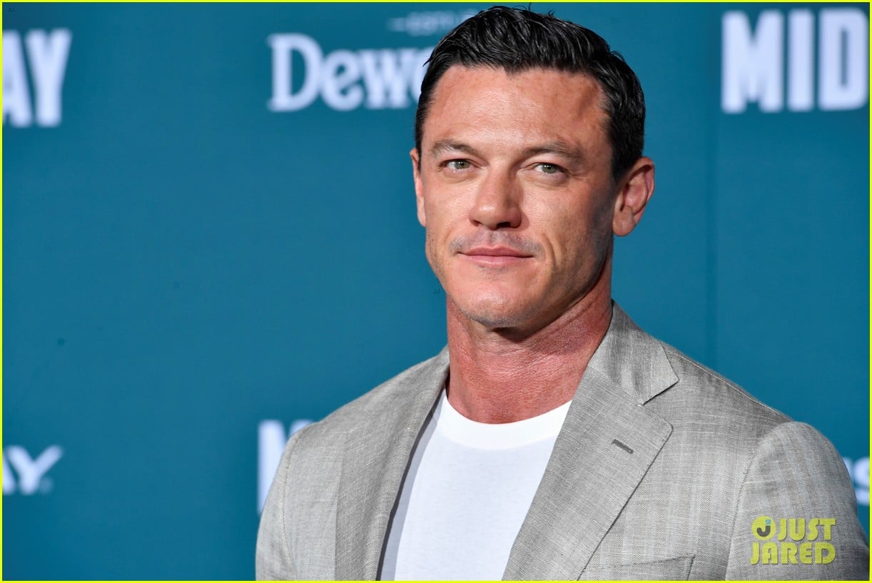 Luke Evans Shows Off His Rainbow Pants in a Shirtless Pride Photo ...