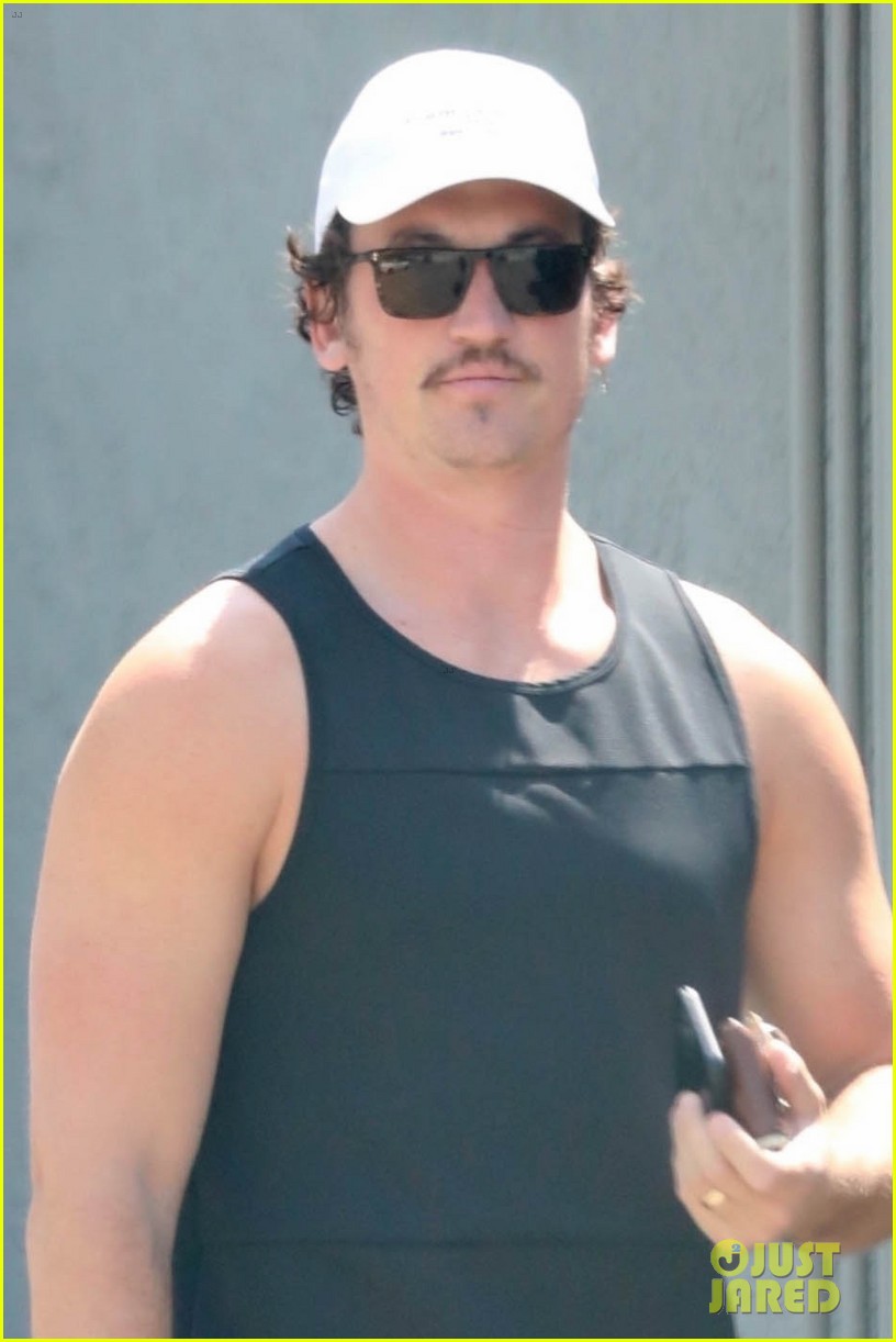 Miles Teller Puts His Muscles On Display as He Heads to a Workout in LA ...