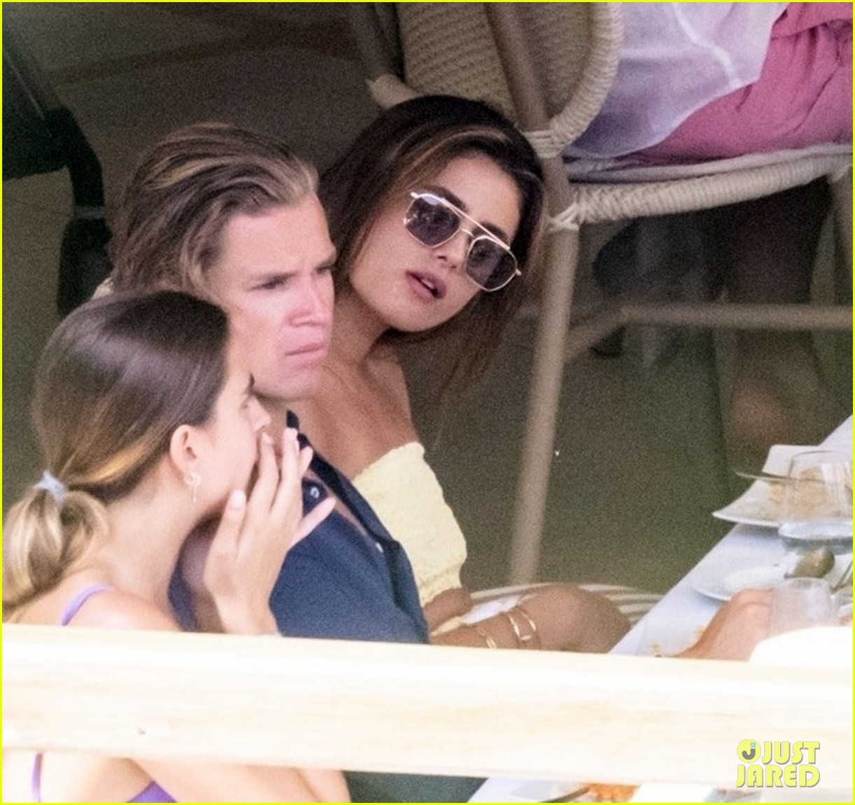 Newly Engaged Taylor Hill Enjoys a Boat Day in Italy with Fiance Daniel ...