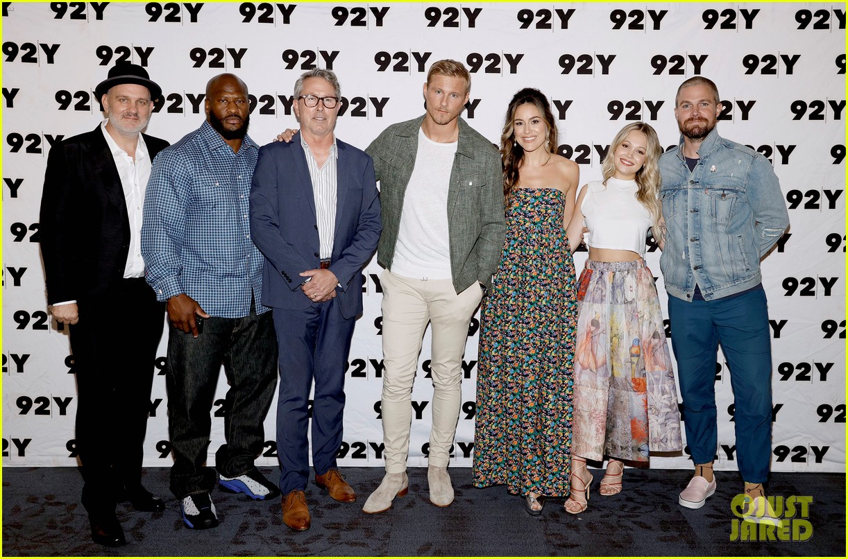 Stephen Amell Celebrates New Series 'Heels' with Alexander Ludwig ...