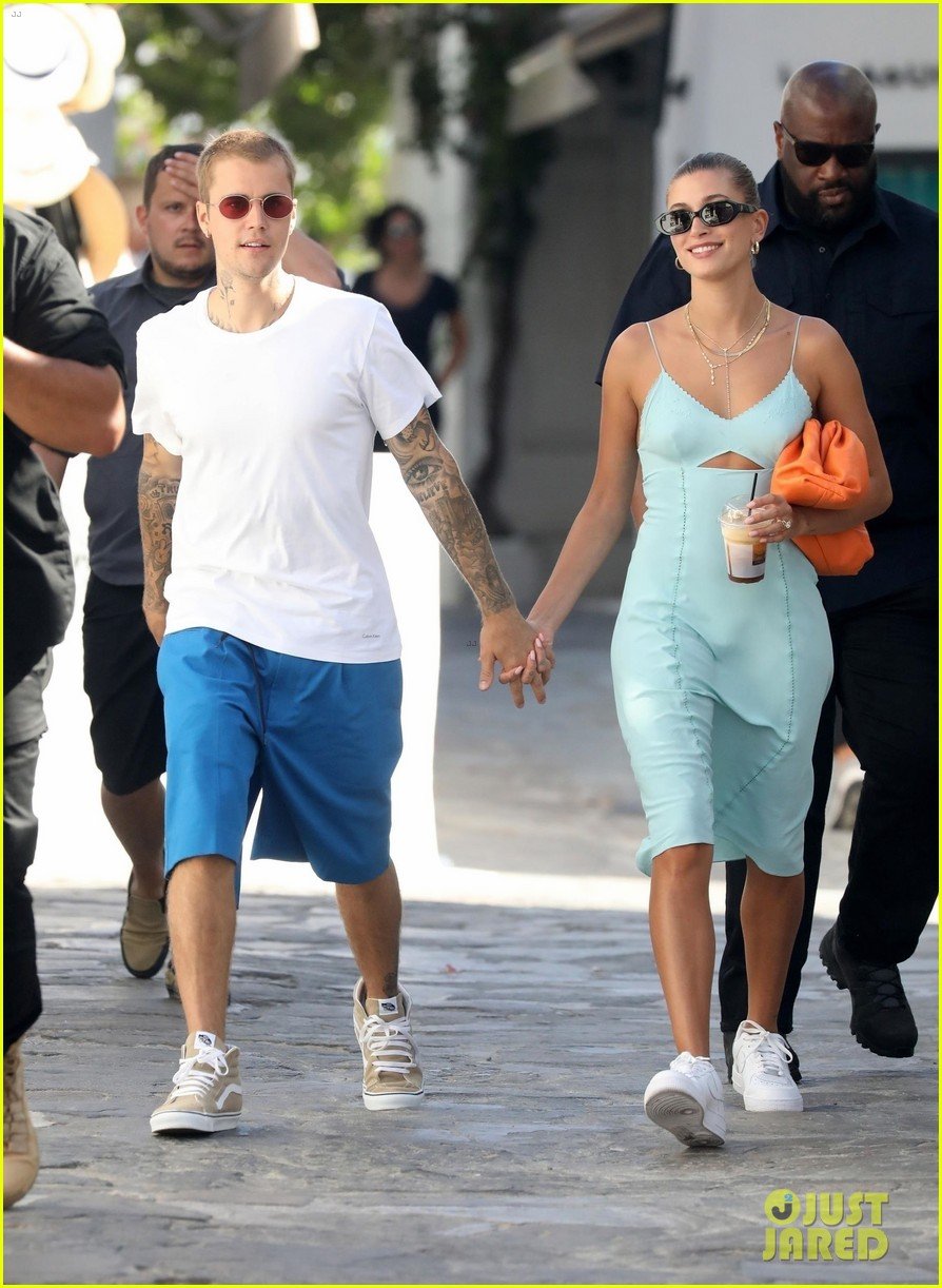Justin & Hailey Bieber Spotted in Greece During Their Romantic European ...