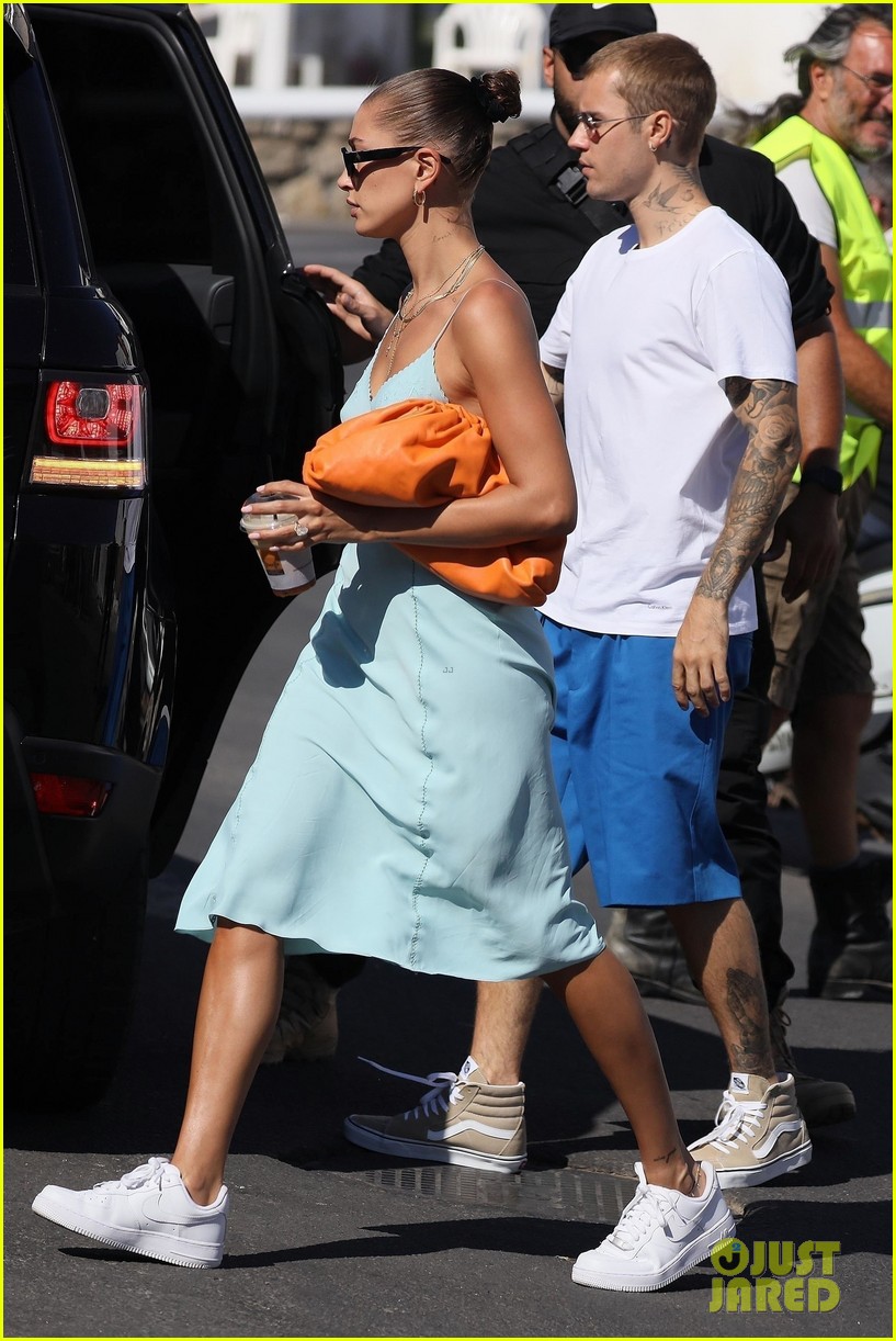 Justin & Hailey Bieber Spotted in Greece During Their Romantic European ...
