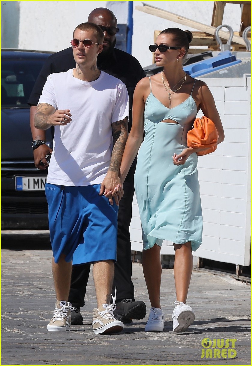 Justin & Hailey Bieber Spotted in Greece During Their Romantic European ...