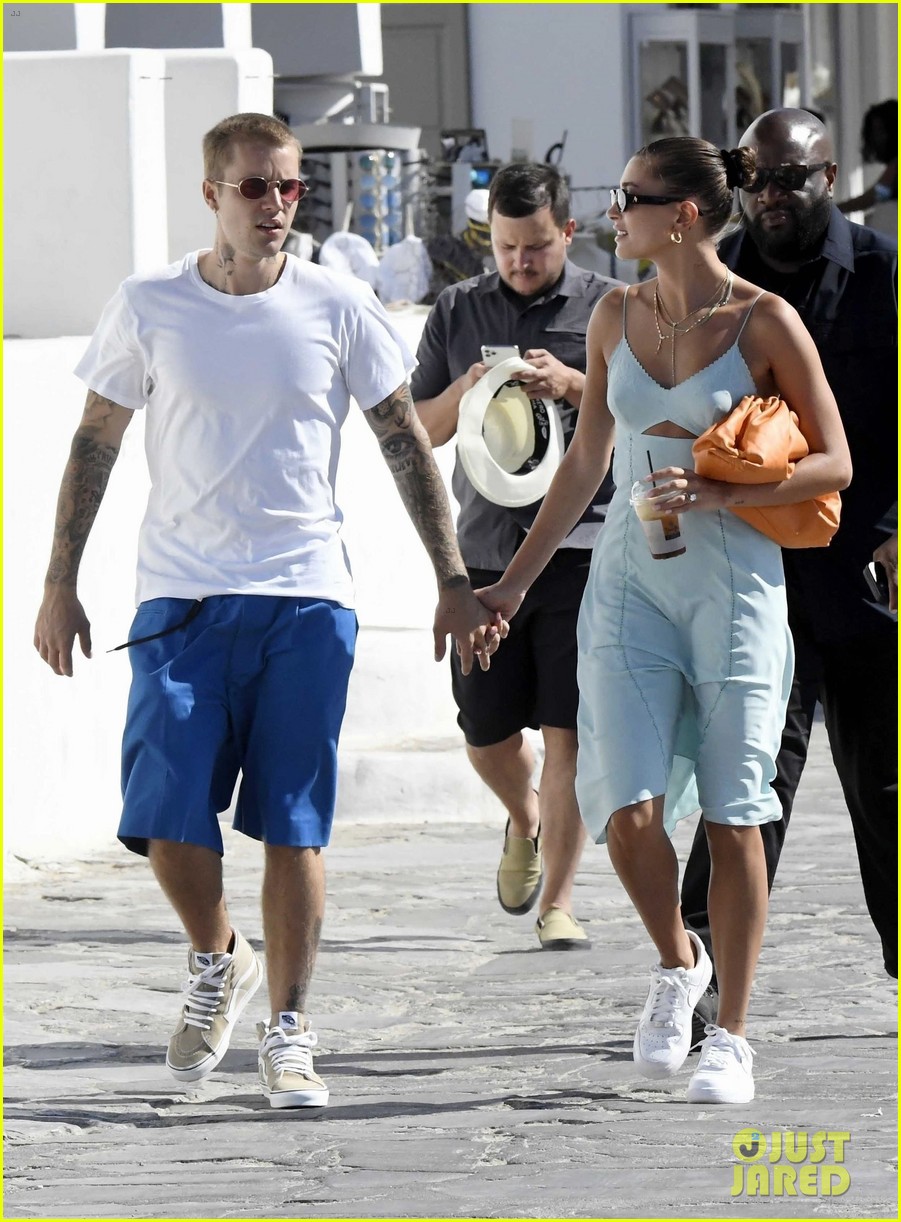 Justin & Hailey Bieber Spotted in Greece During Their Romantic European ...