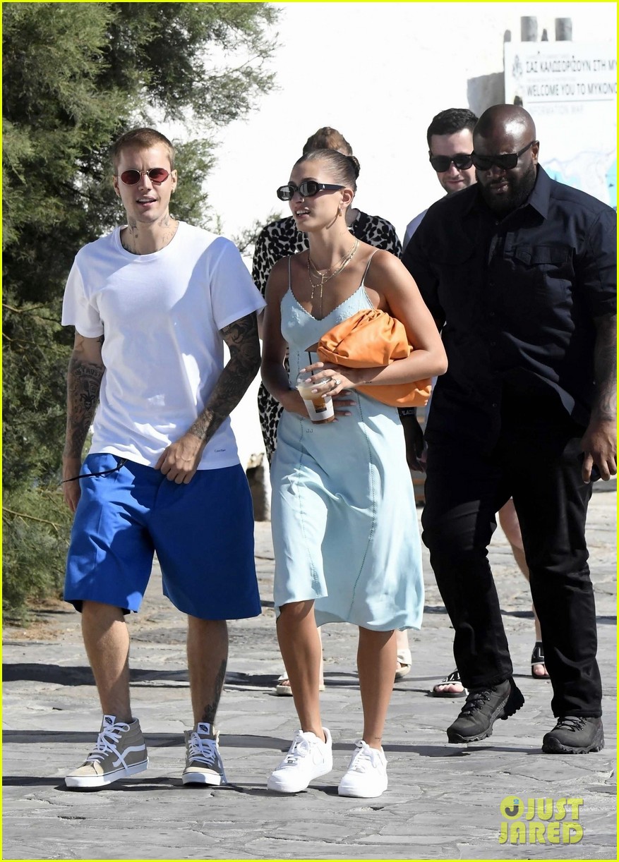 Justin & Hailey Bieber Spotted in Greece During Their Romantic European ...