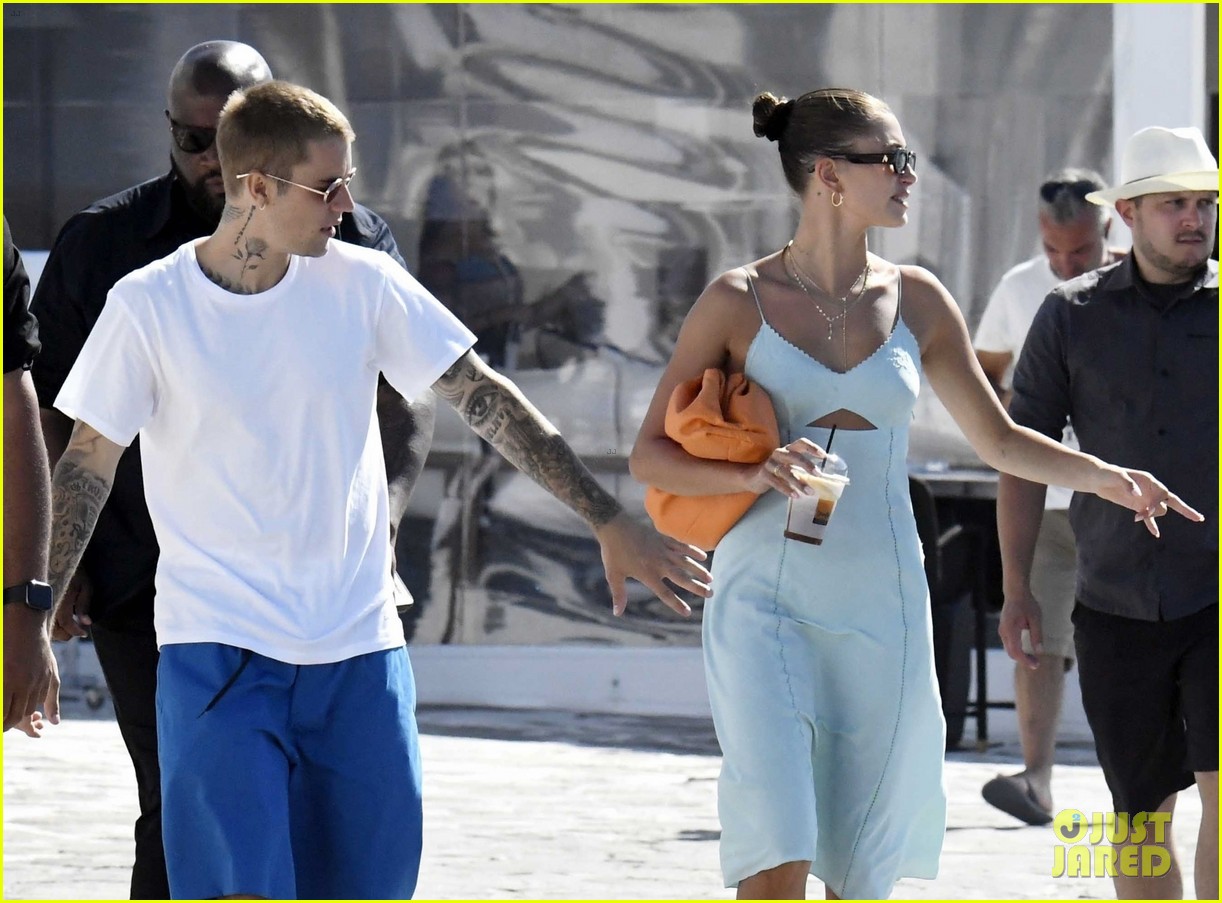 Justin & Hailey Bieber Spotted in Greece During Their Romantic European ...