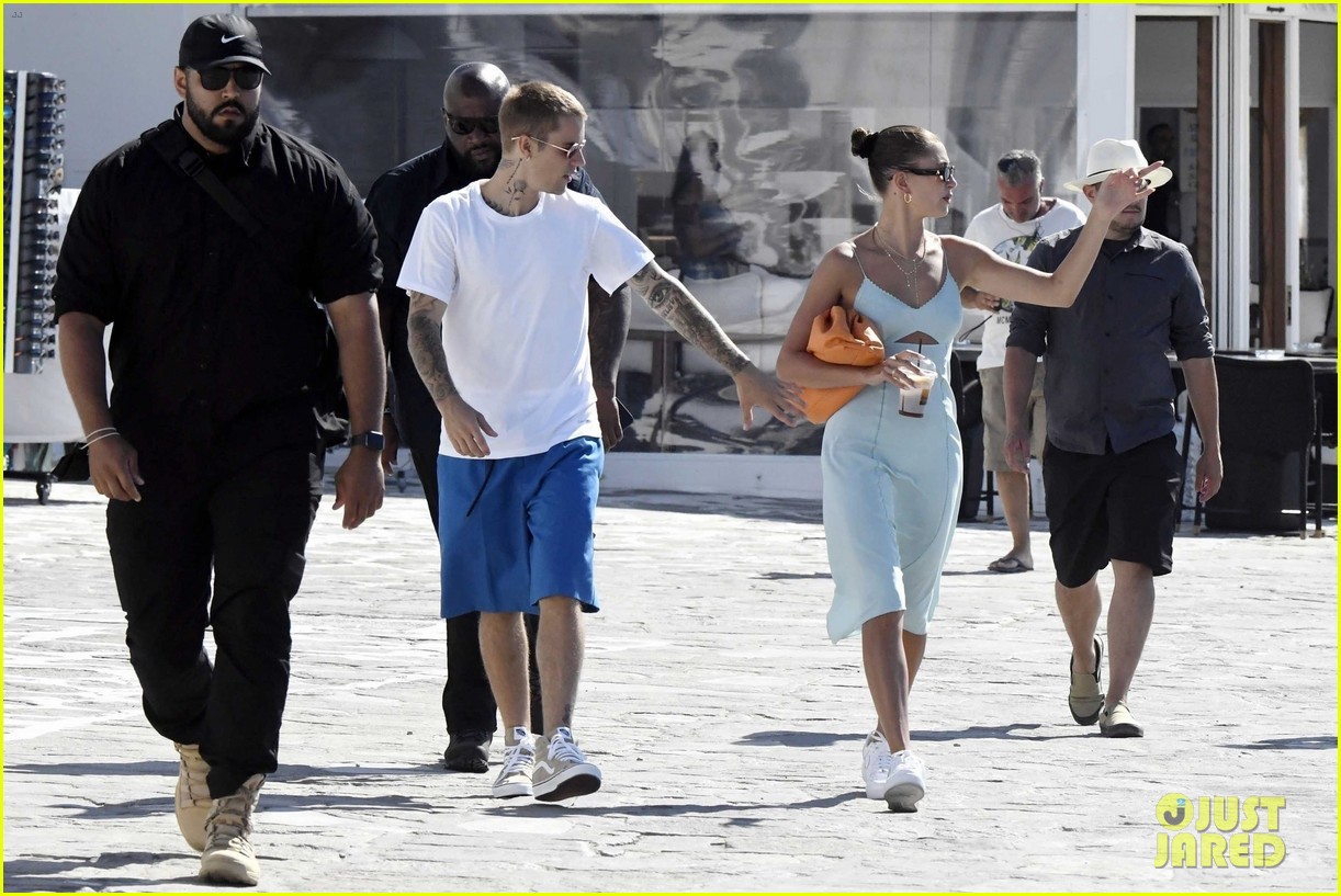 Justin & Hailey Bieber Spotted in Greece During Their Romantic European ...
