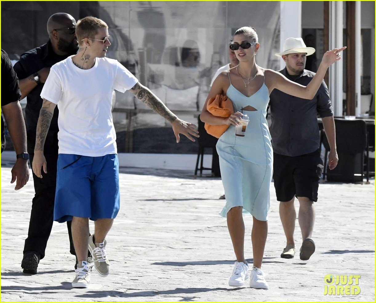 Justin & Hailey Bieber Spotted in Greece During Their Romantic European ...