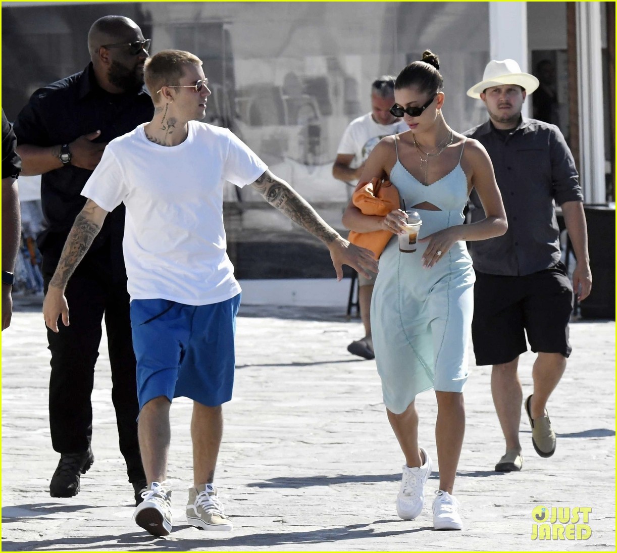 Justin & Hailey Bieber Spotted in Greece During Their Romantic European ...