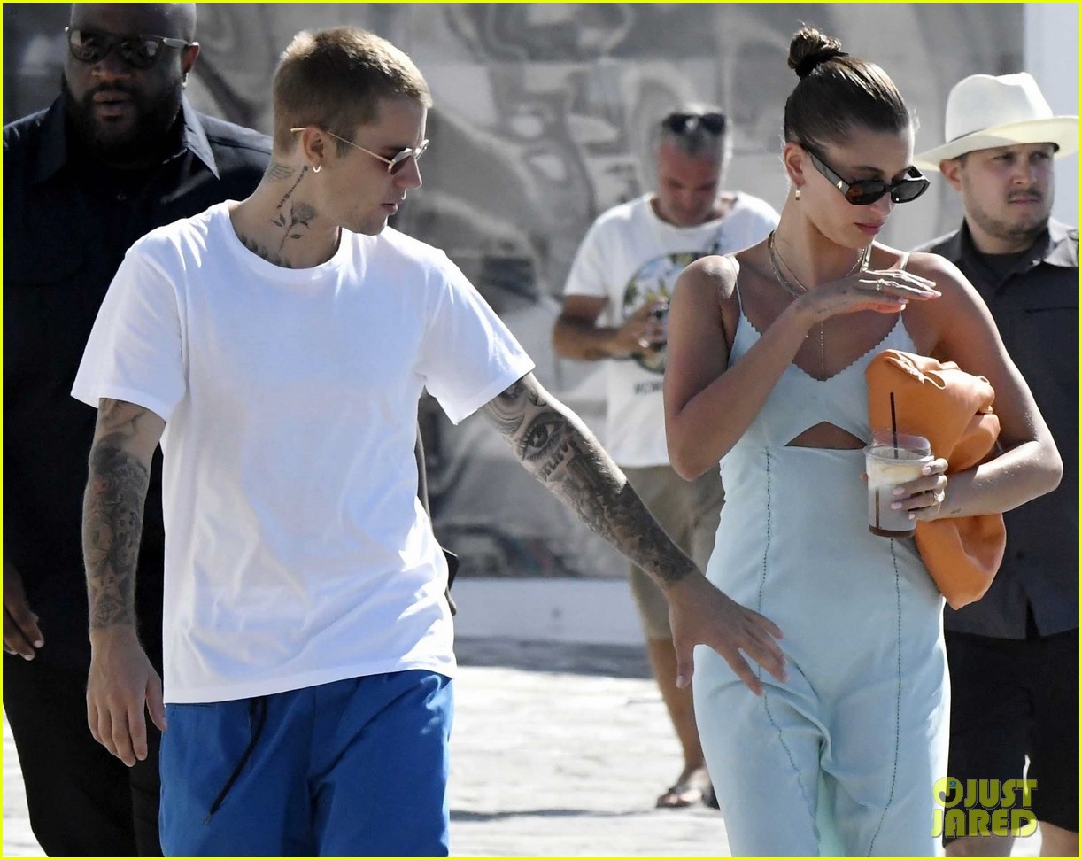Justin & Hailey Bieber Spotted in Greece During Their Romantic European ...