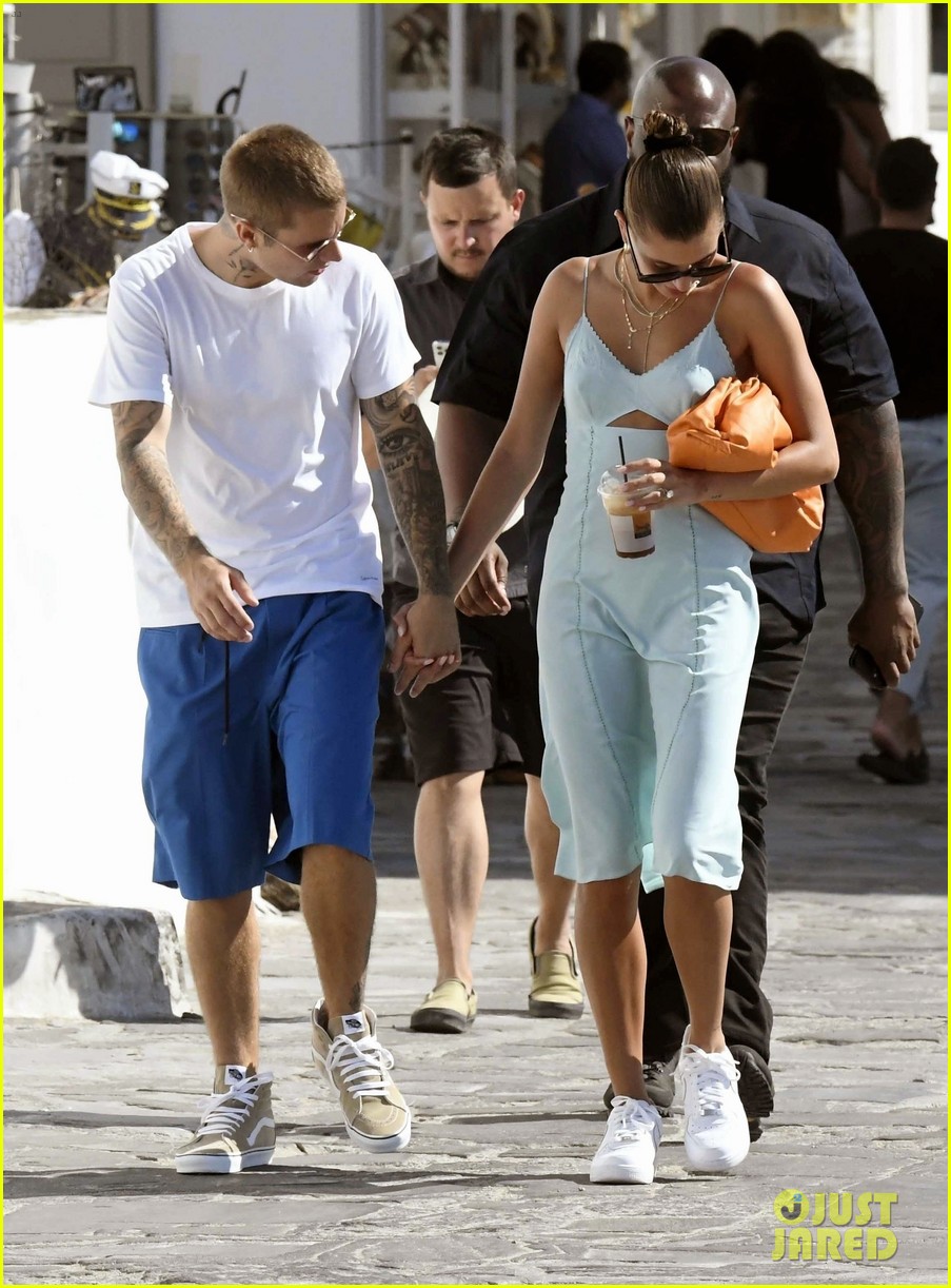 Justin & Hailey Bieber Spotted in Greece During Their Romantic European ...