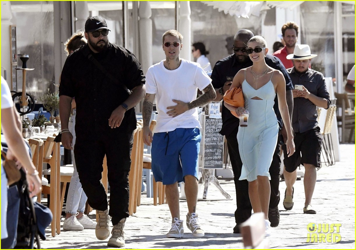 Justin & Hailey Bieber Spotted in Greece During Their Romantic European ...