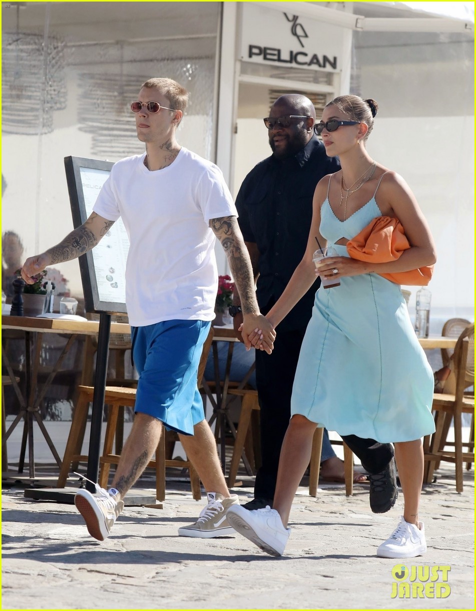 Justin & Hailey Bieber Spotted in Greece During Their Romantic European ...
