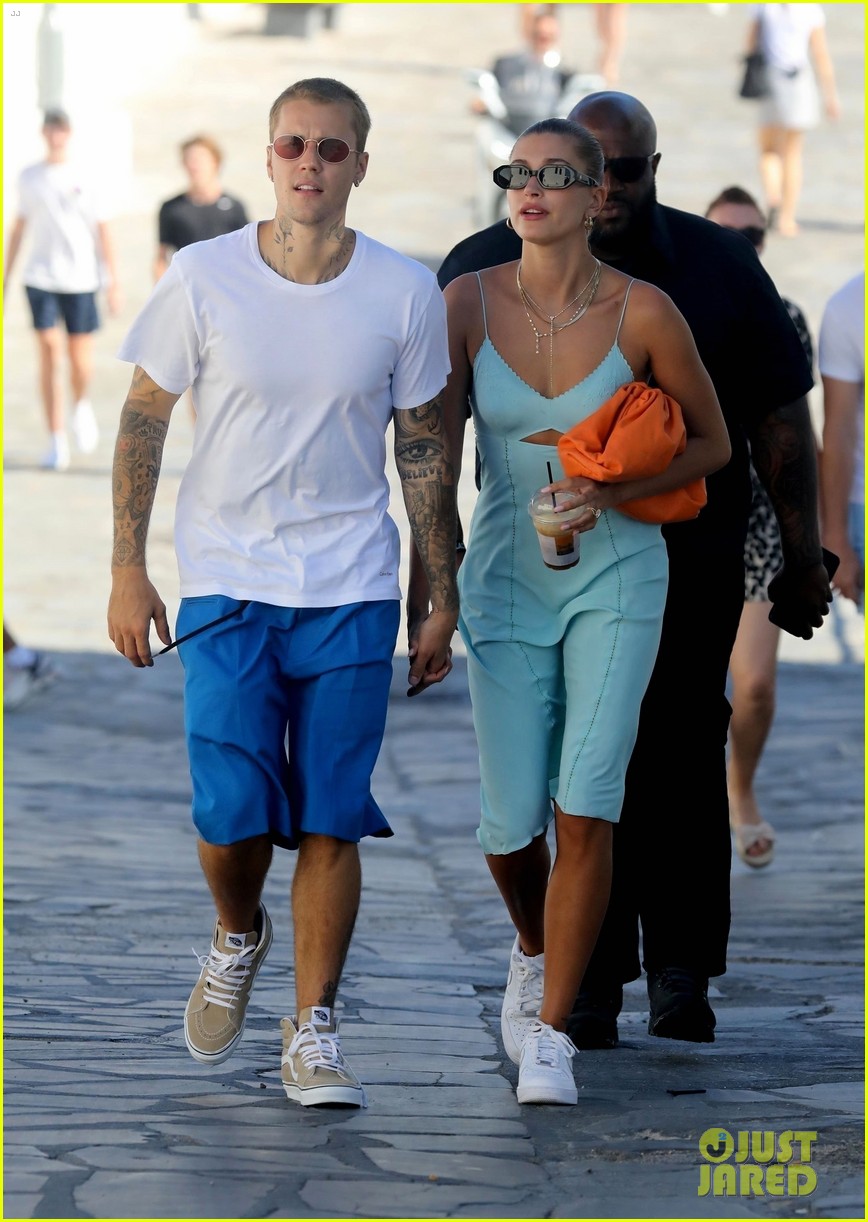 Justin & Hailey Bieber Spotted in Greece During Their Romantic European ...