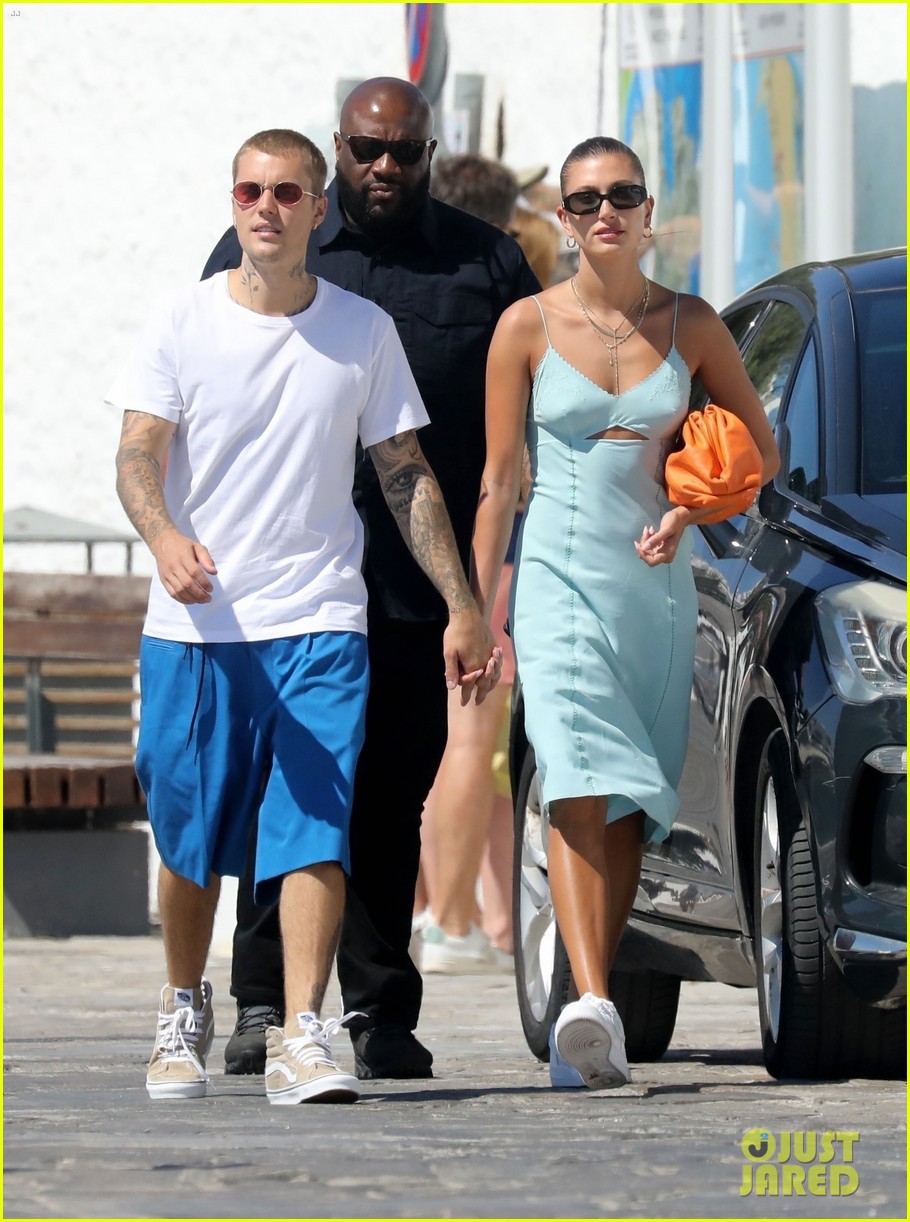 Justin & Hailey Bieber Spotted in Greece During Their Romantic European ...