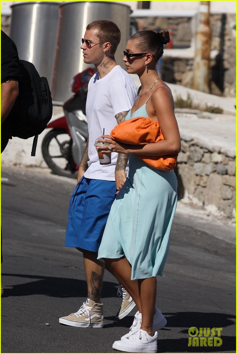 Justin & Hailey Bieber Spotted in Greece During Their Romantic European ...