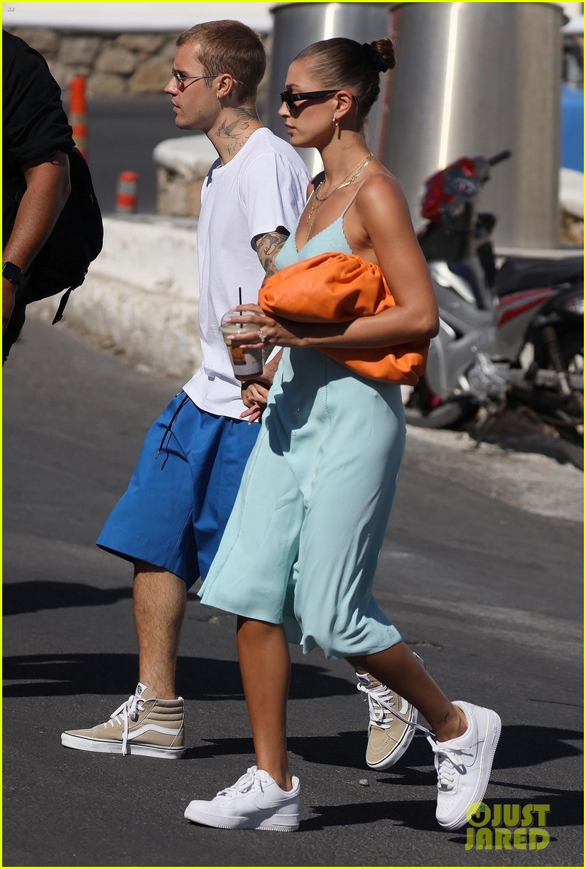 Justin & Hailey Bieber Spotted in Greece During Their Romantic European ...