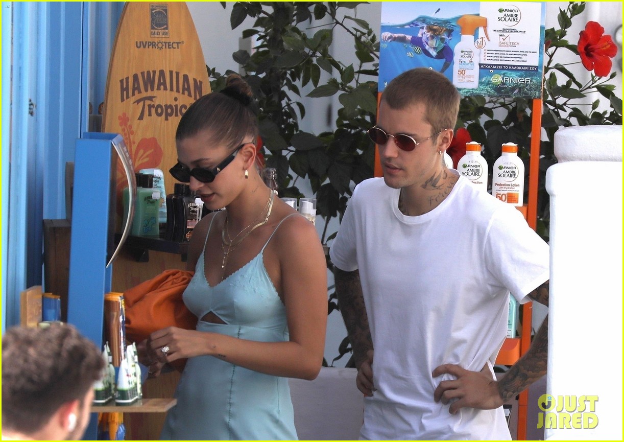 Justin & Hailey Bieber Spotted in Greece During Their Romantic European ...