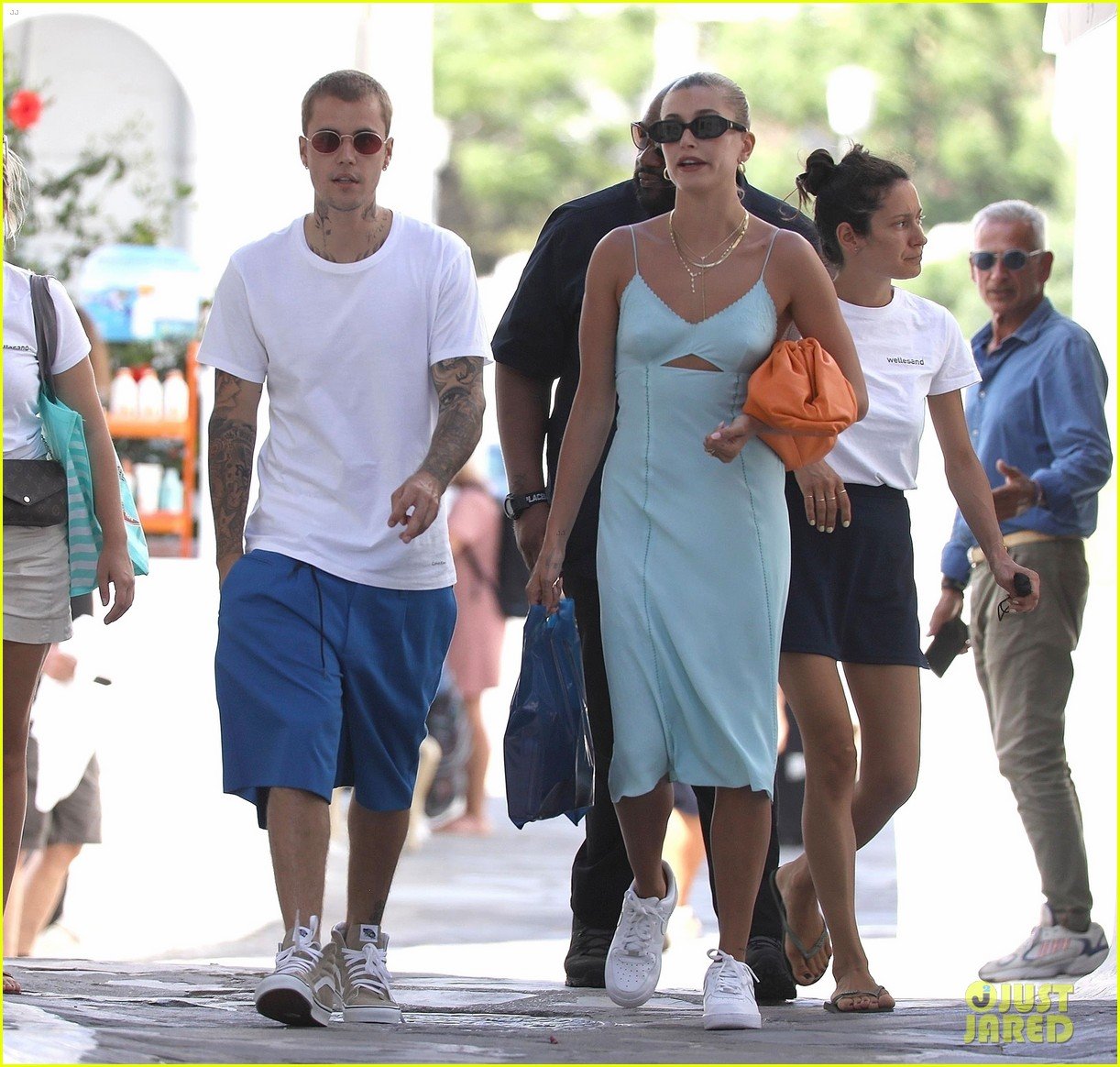 Justin & Hailey Bieber Spotted in Greece During Their Romantic European ...
