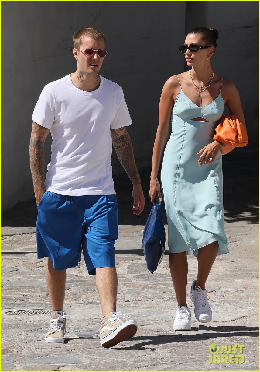 Justin & Hailey Bieber Spotted in Greece During Their Romantic European ...