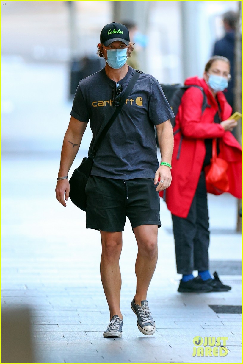 'Sex/Life' Star Adam Demos Spotted in Sydney After Finishing His ...