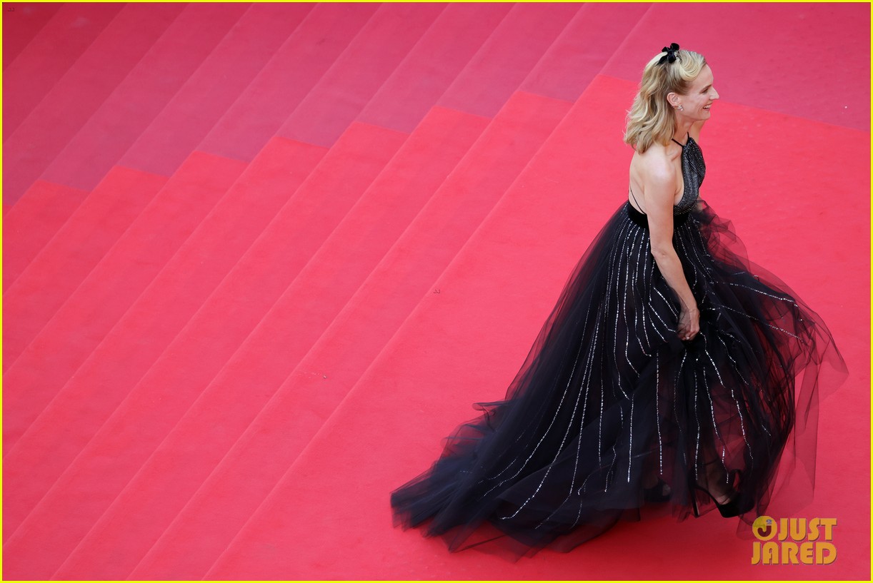 Diane Kruger Dazzled In A Jewel Lined Gown At Cannes Film Festival 2021