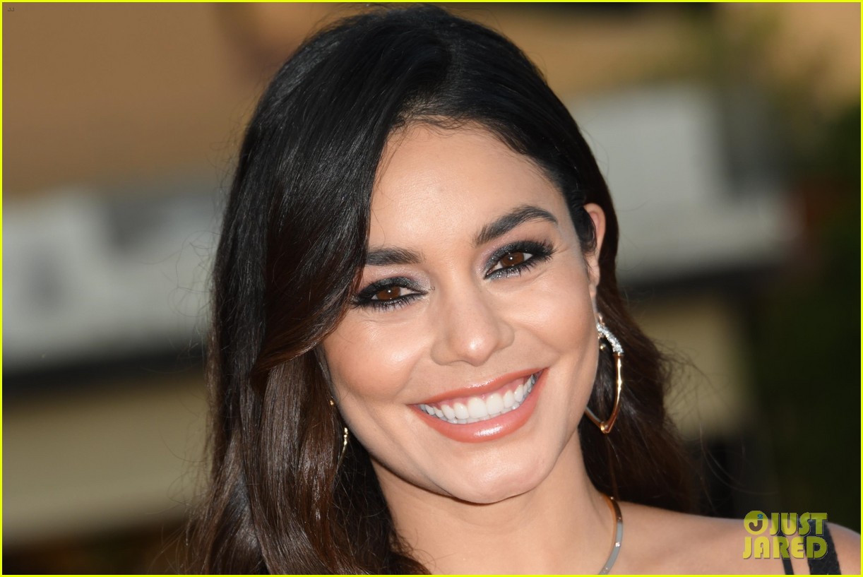 Vanessa Hudgens Flaunts Lots of Leg in Sexy Black Dress at Filming ...
