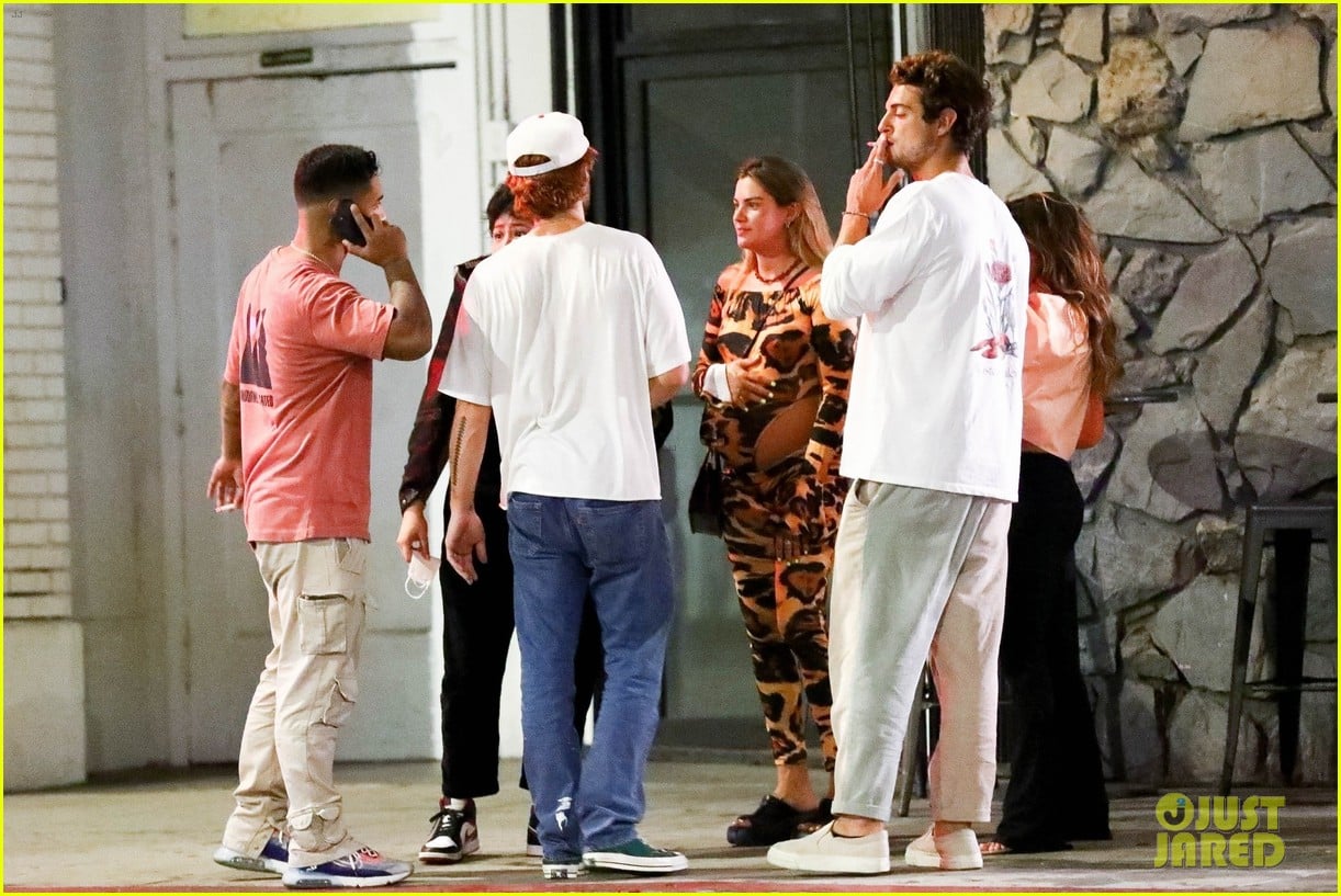 KJ Apa & Pregnant Girlfriend Clara Berry Step Out With Friends For ...