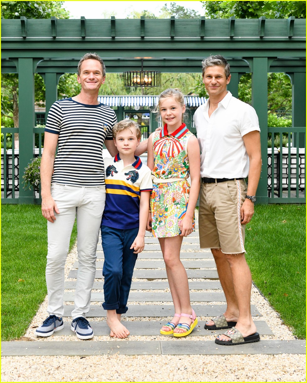 Neil Patrick Harris & Family Host an Outdoor Movie Screening at Their ...