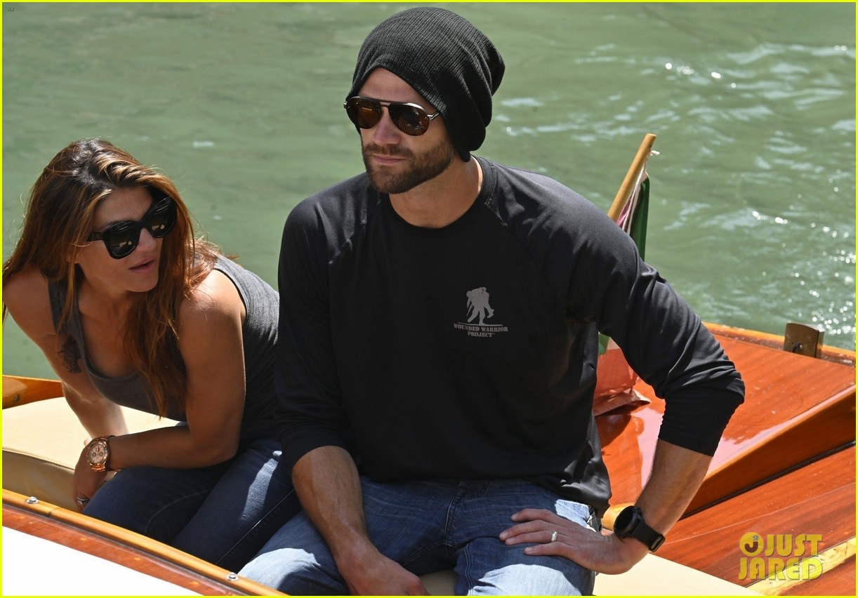Jared Padalecki & Wife Genevieve Go for Boat Ride Through the Venice ...