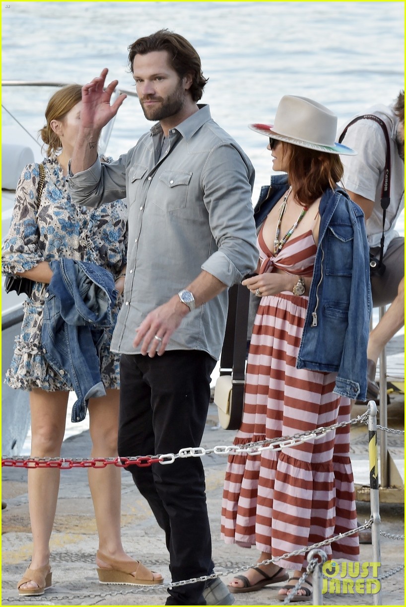 Jared Padalecki Spotted in Italy with Wife Genevieve During a Birthday ...