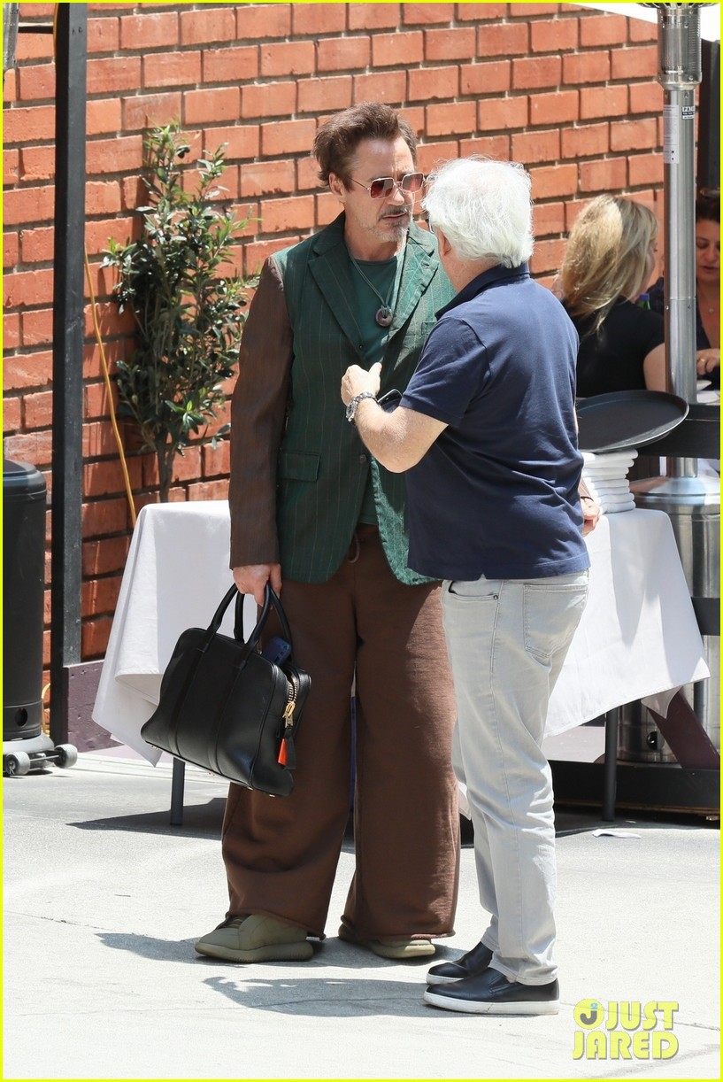 Robert Downey Jr. Steps Out in Eclectic Ouftit After Announcing Cool ...