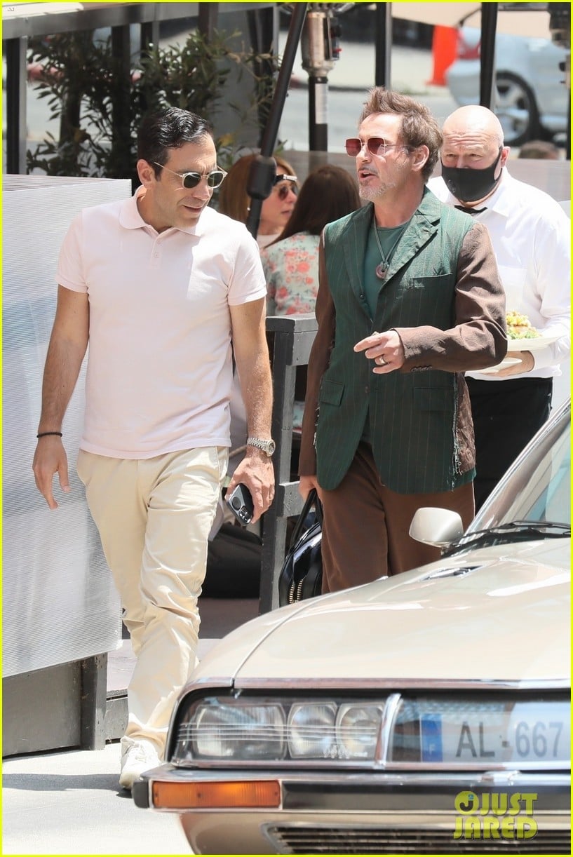 Robert Downey Jr. Steps Out in Eclectic Ouftit After Announcing Cool ...