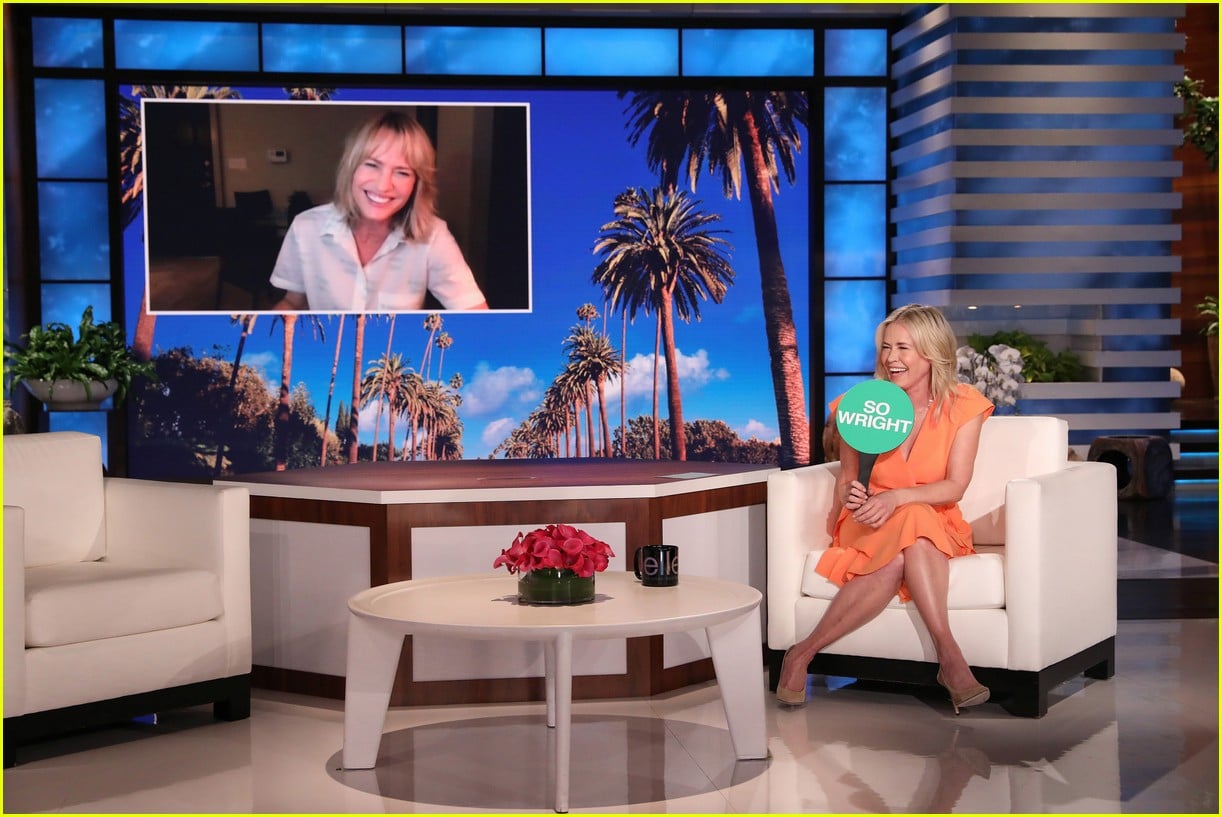 Robin Wright Avoids Question About Talking to Her Exes During 'Ellen ...