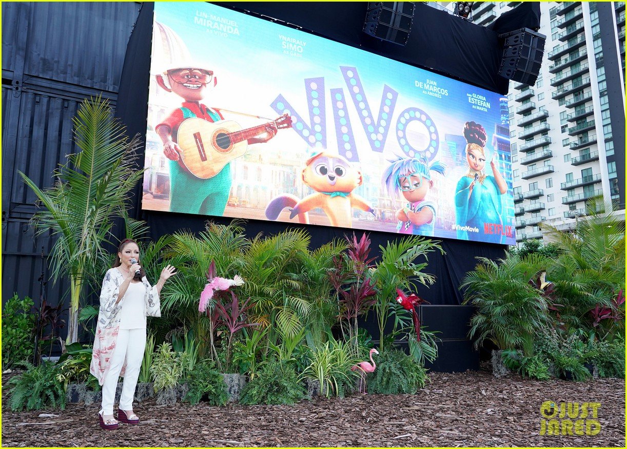 Lin-Manuel Miranda & Gloria Estefan Attend Screenings of Their New ...