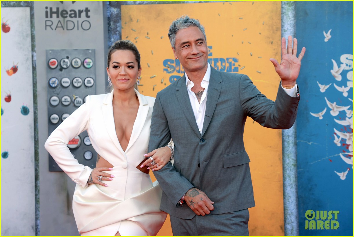 Rita Ora & Taika Waititi Make Red Carpet Debut at 'The Suicide Squad ...